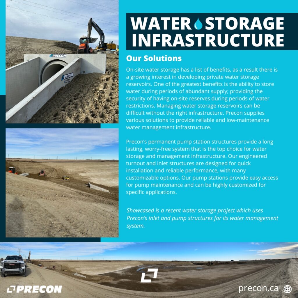 Water Storage Infrastructure | Precon